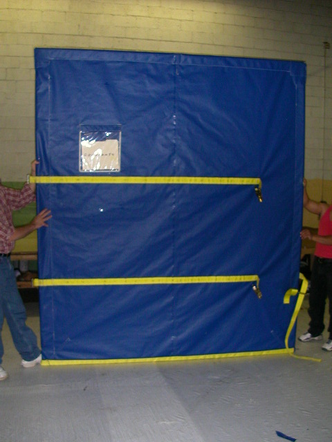 USPS Security Curtain Assembly and Installation Instructions